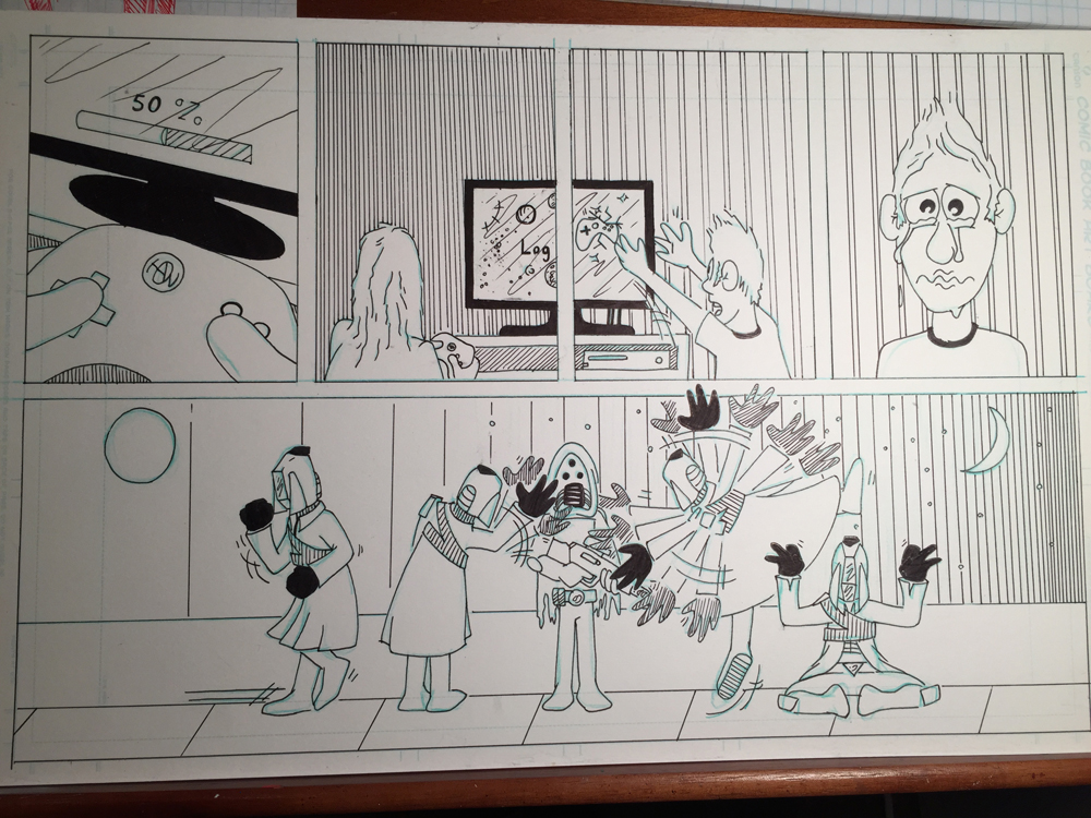 Signs Of Life Comic: Time Lapse - HANSON.NET